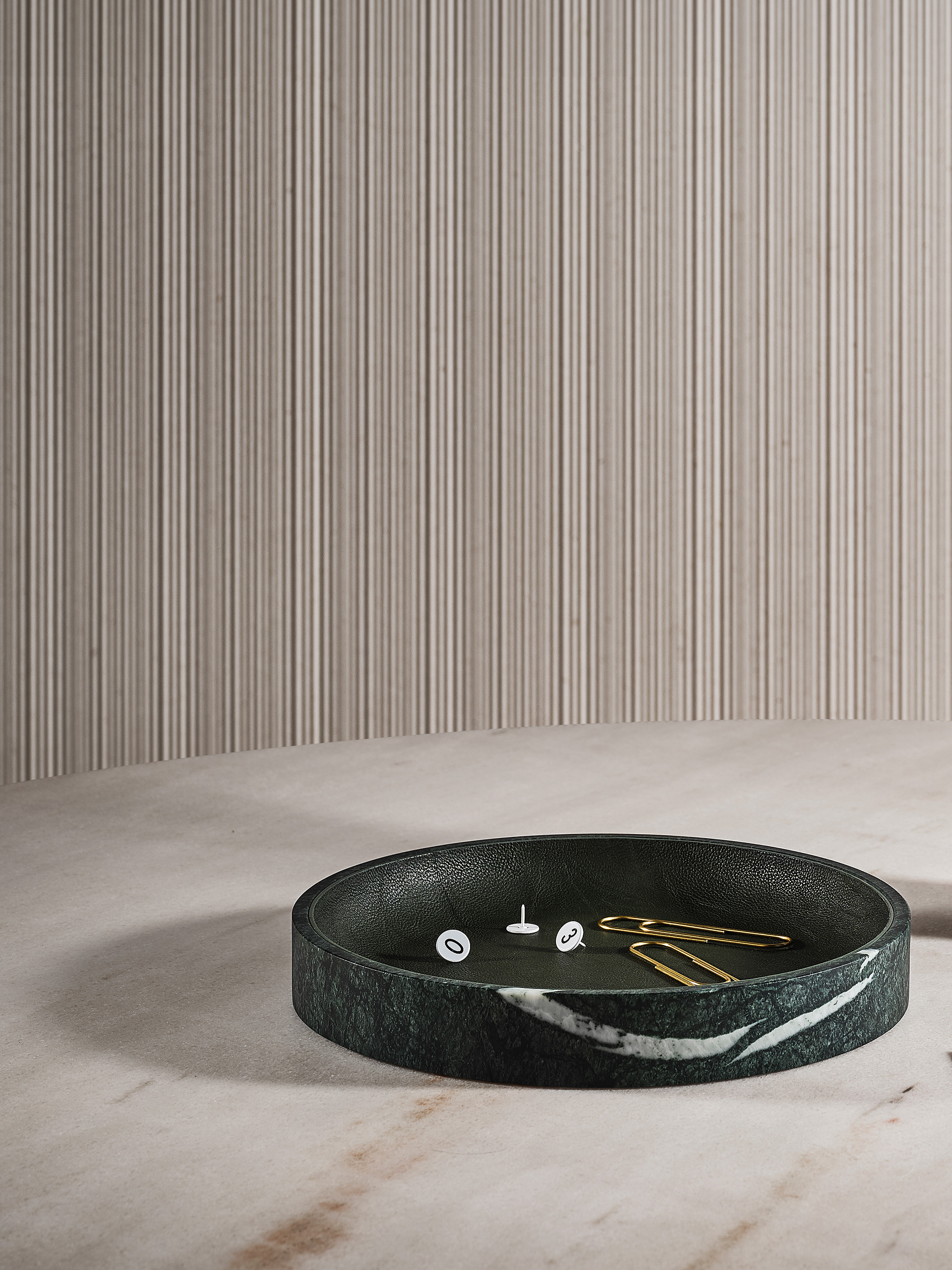 How to use designer trays and platters in natural stone to add a touch ...