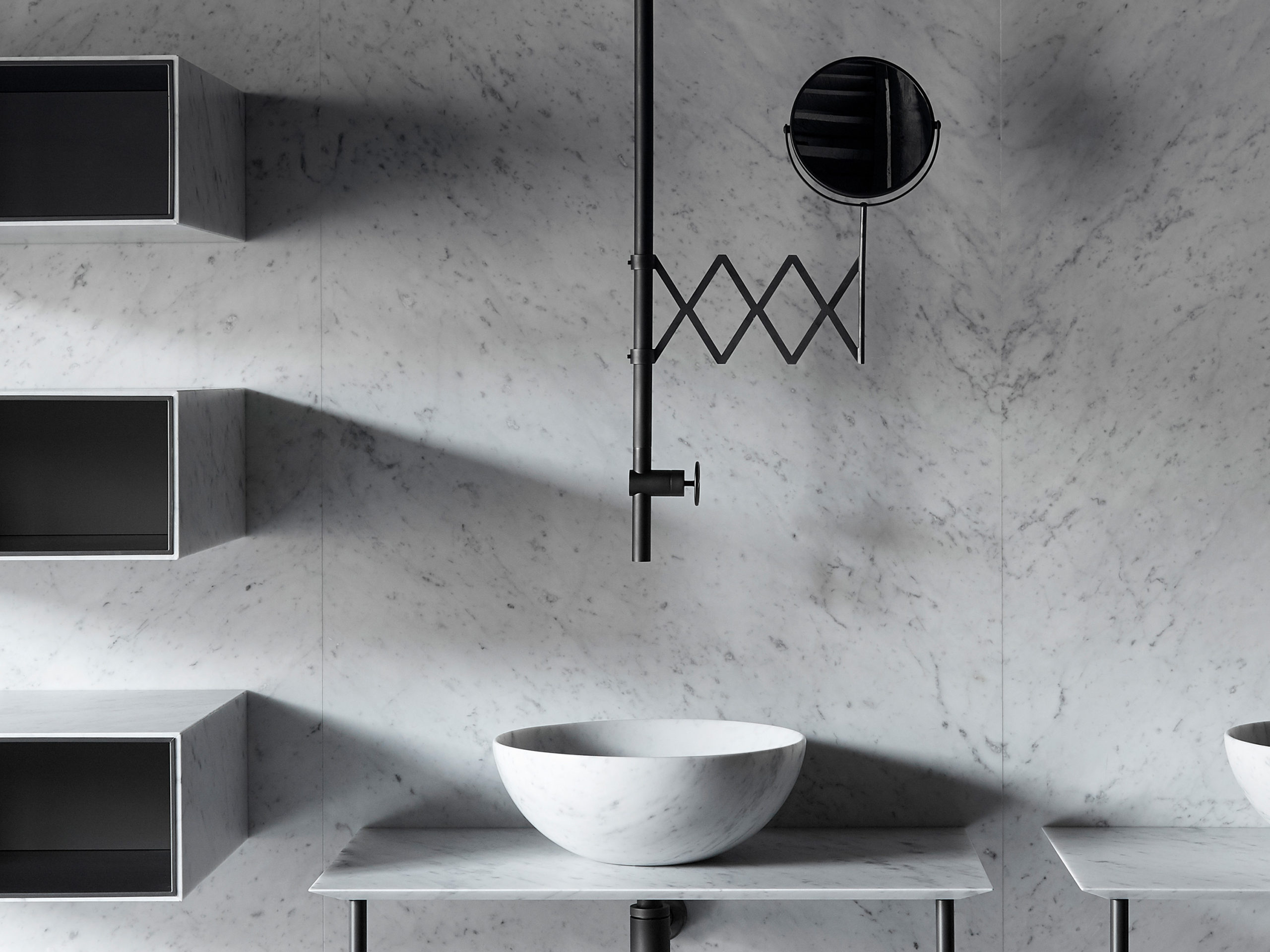 Bianco Carrara marble for stylish interior design | Honed | Salvatori ...