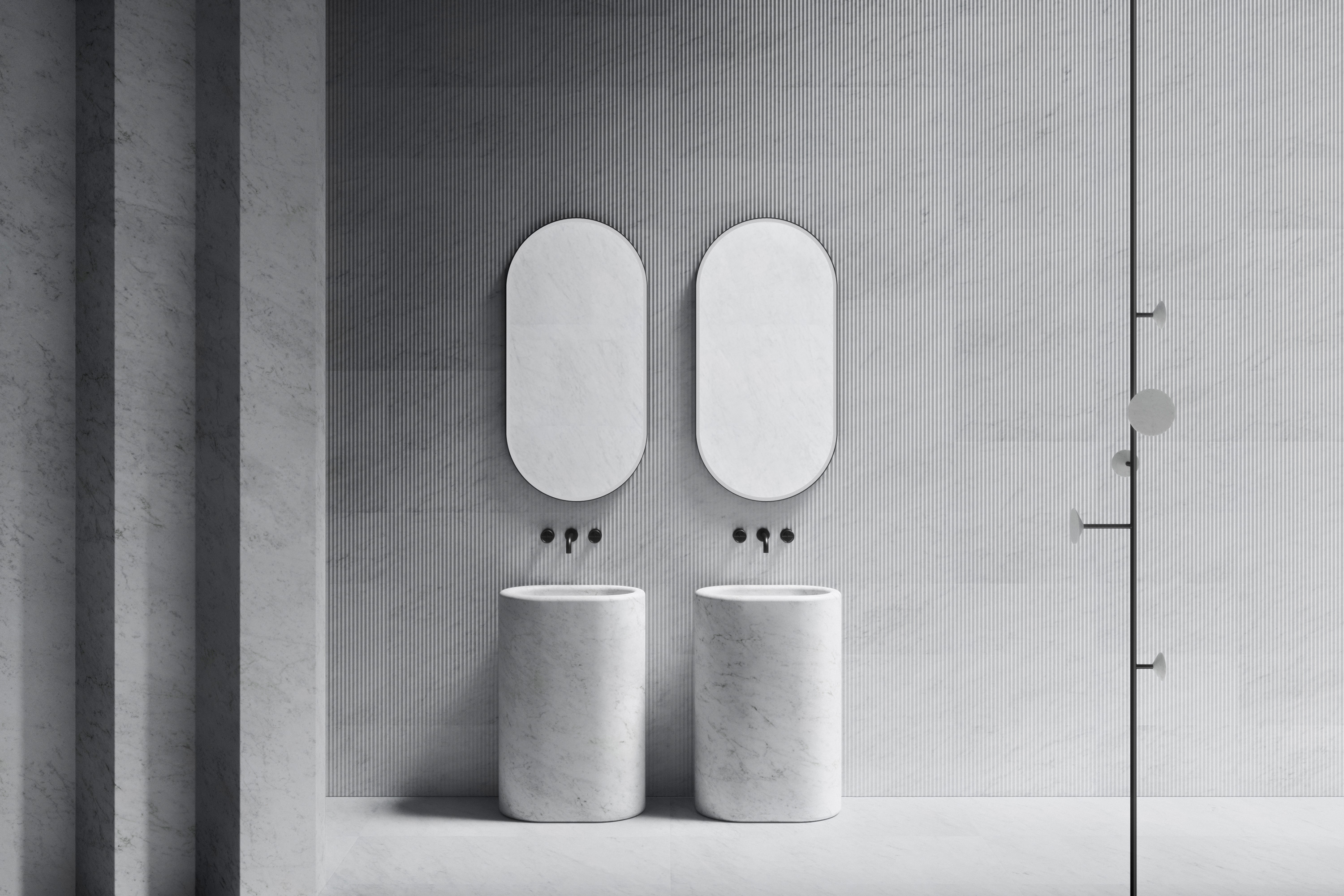 Mirari designer bathroom mirror | Wall-mounted mirrors | Salvatori Official