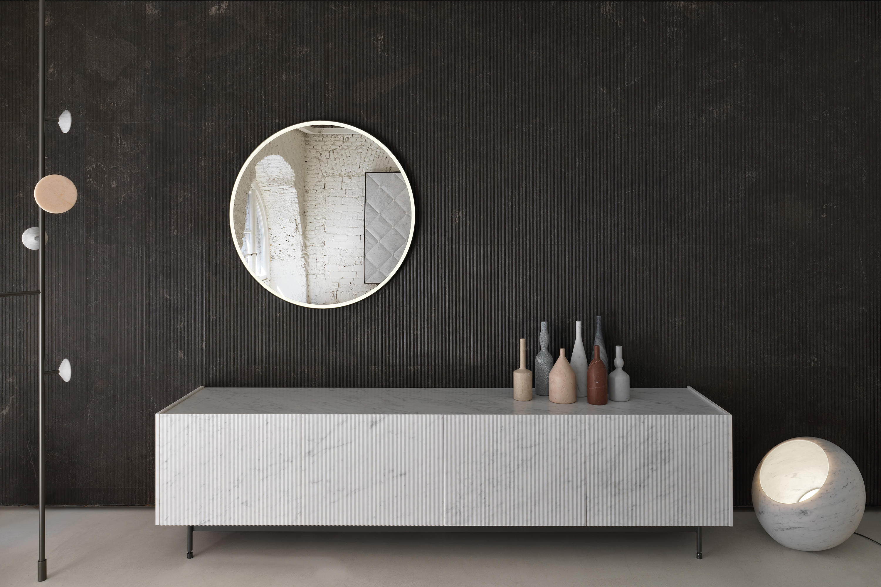 Mirari designer bathroom mirror | Wall-mounted mirrors | Salvatori Official